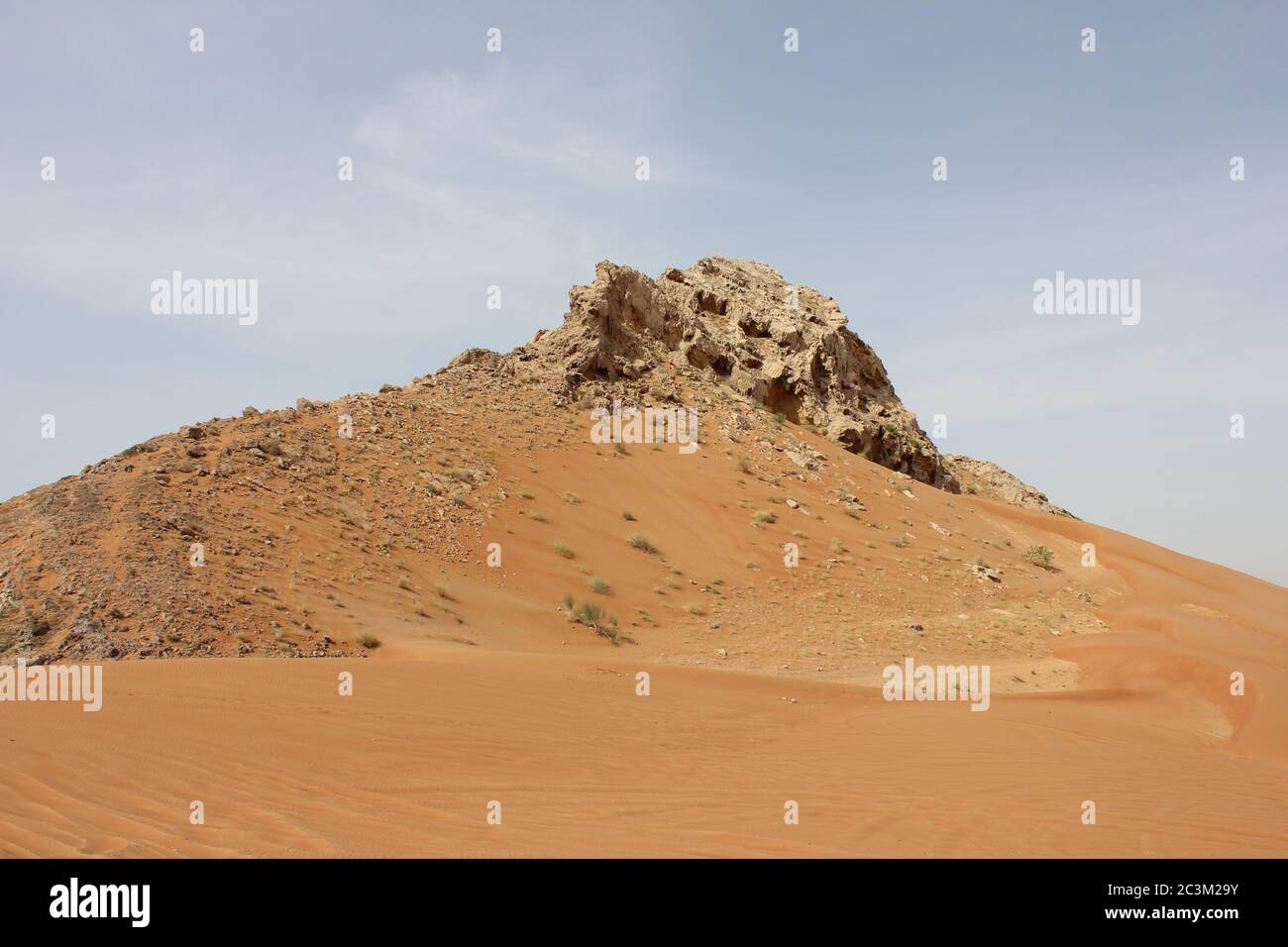 Fossil Rock is an iconic rock formation bearing marine fossils in arid ...