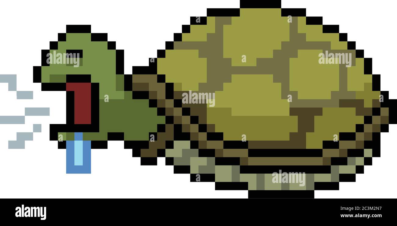 Sleepy turtle Stock Vector Images - Alamy