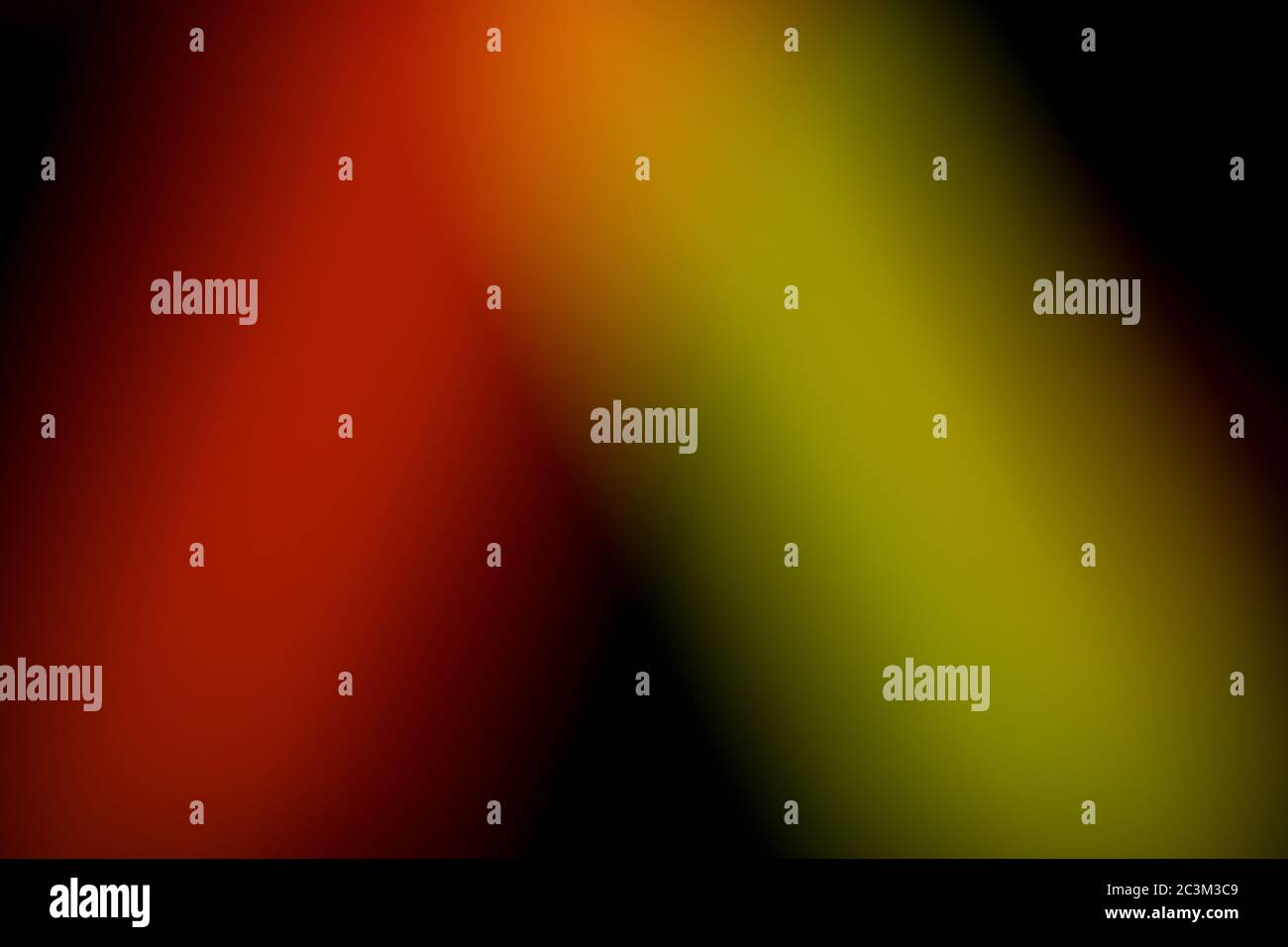 Abstract image of red and yellow light leaks and overlay against a ...