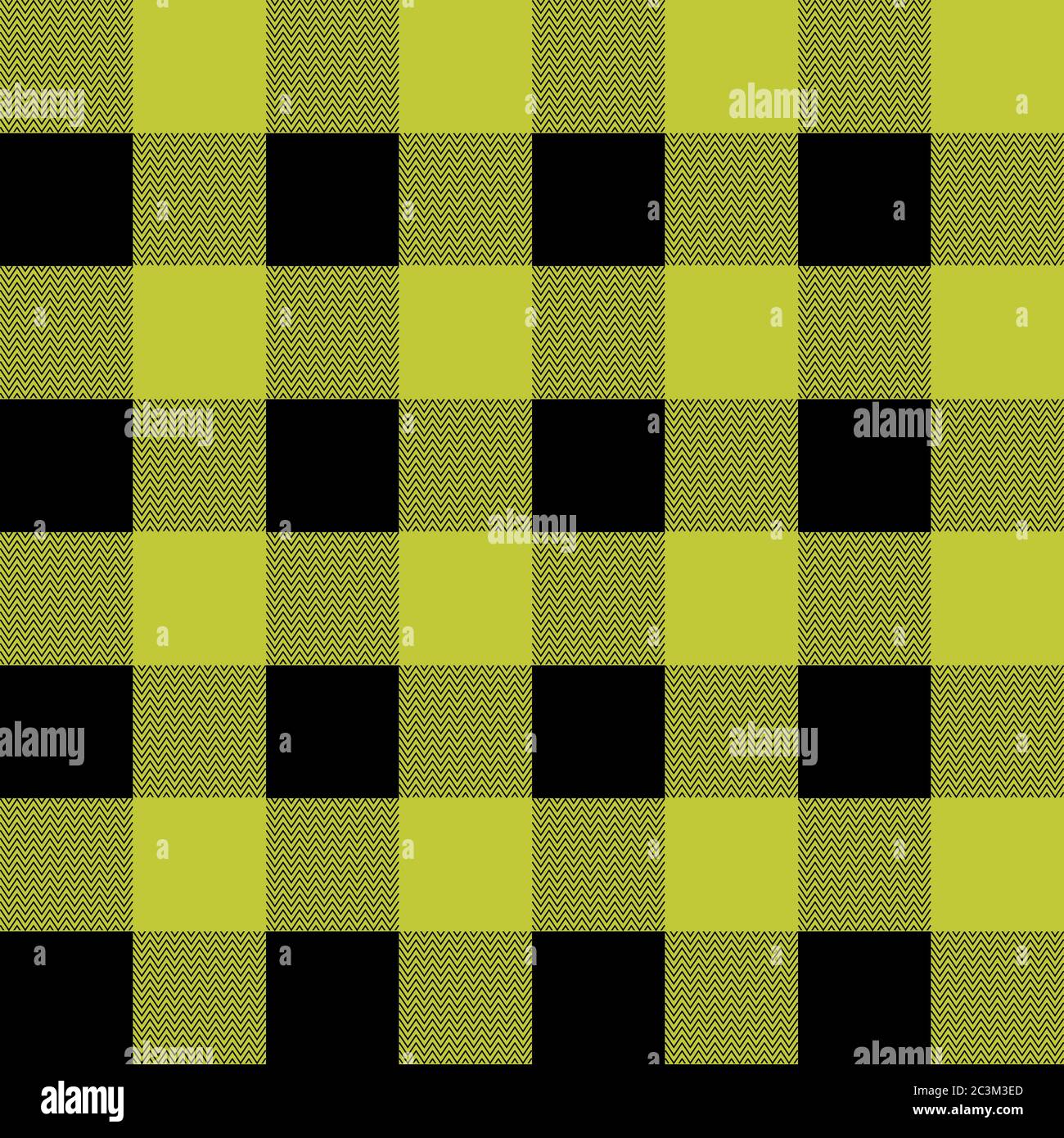 Tartan plaid. Scottish pattern in black and yellow cage. Scottish cage ...