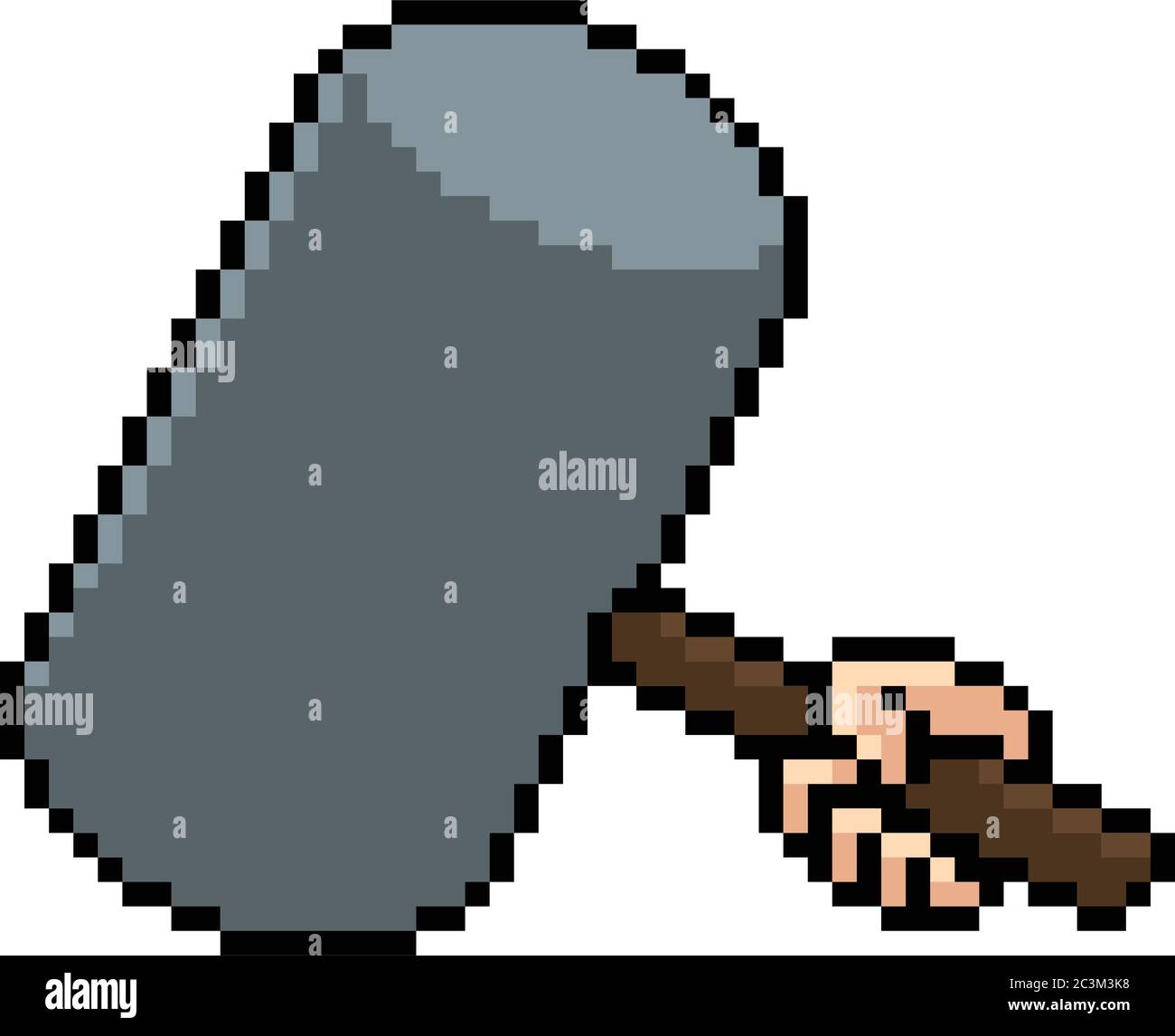 Pixel Hammer High Resolution Stock Photography and Images - Alamy