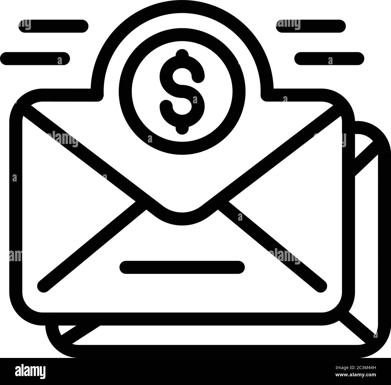 Tax return icon letter hi-res stock photography and images - Alamy