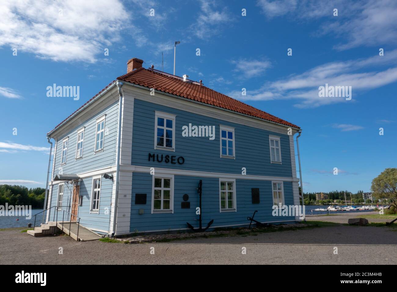 Seaside town of Raahe and its old buildings Stock Photo - Alamy