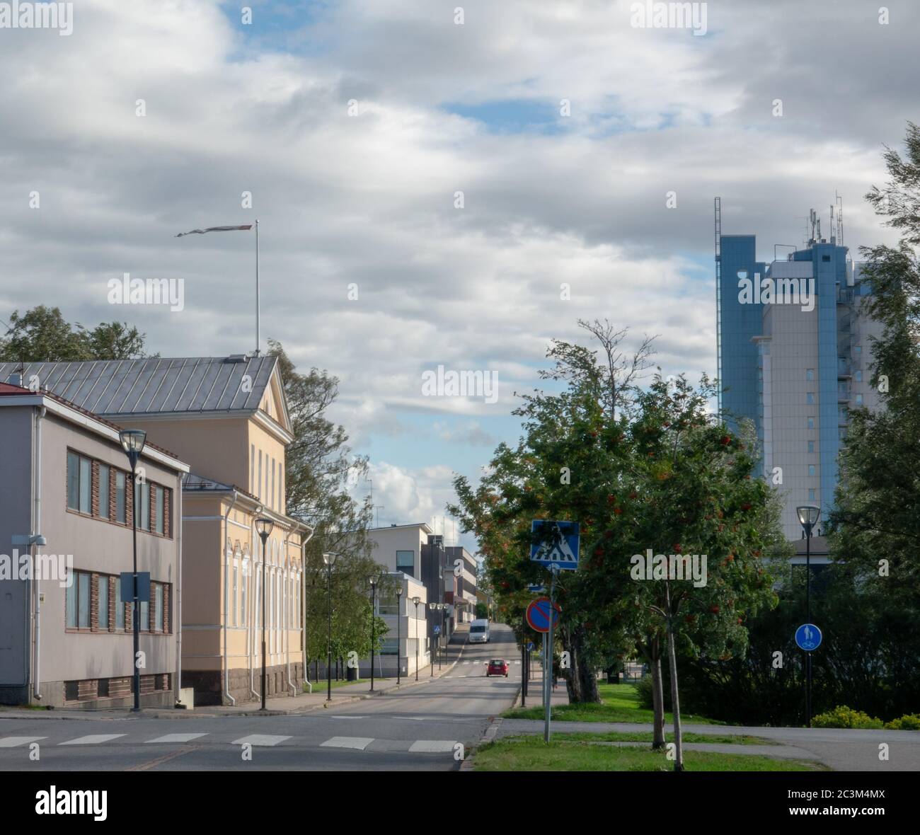 Seaside town of Raahe and its old buildings Stock Photo - Alamy