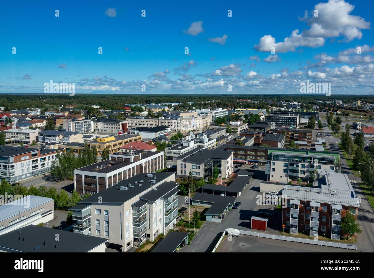Views of seaside town Raahe in Finland Stock Photo - Alamy