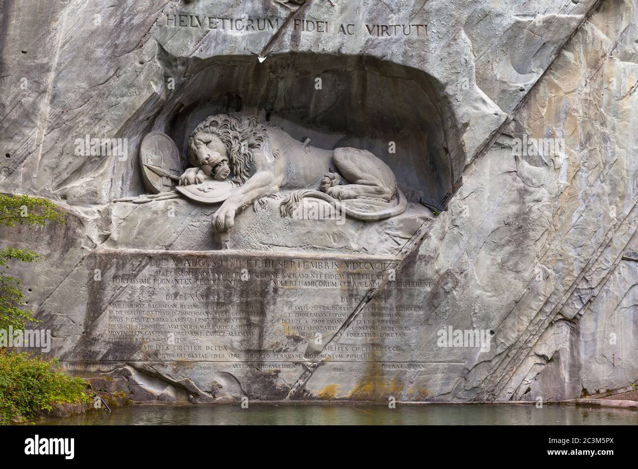 Cliff Monument Sculpture Lion High Resolution Stock Photography and ...