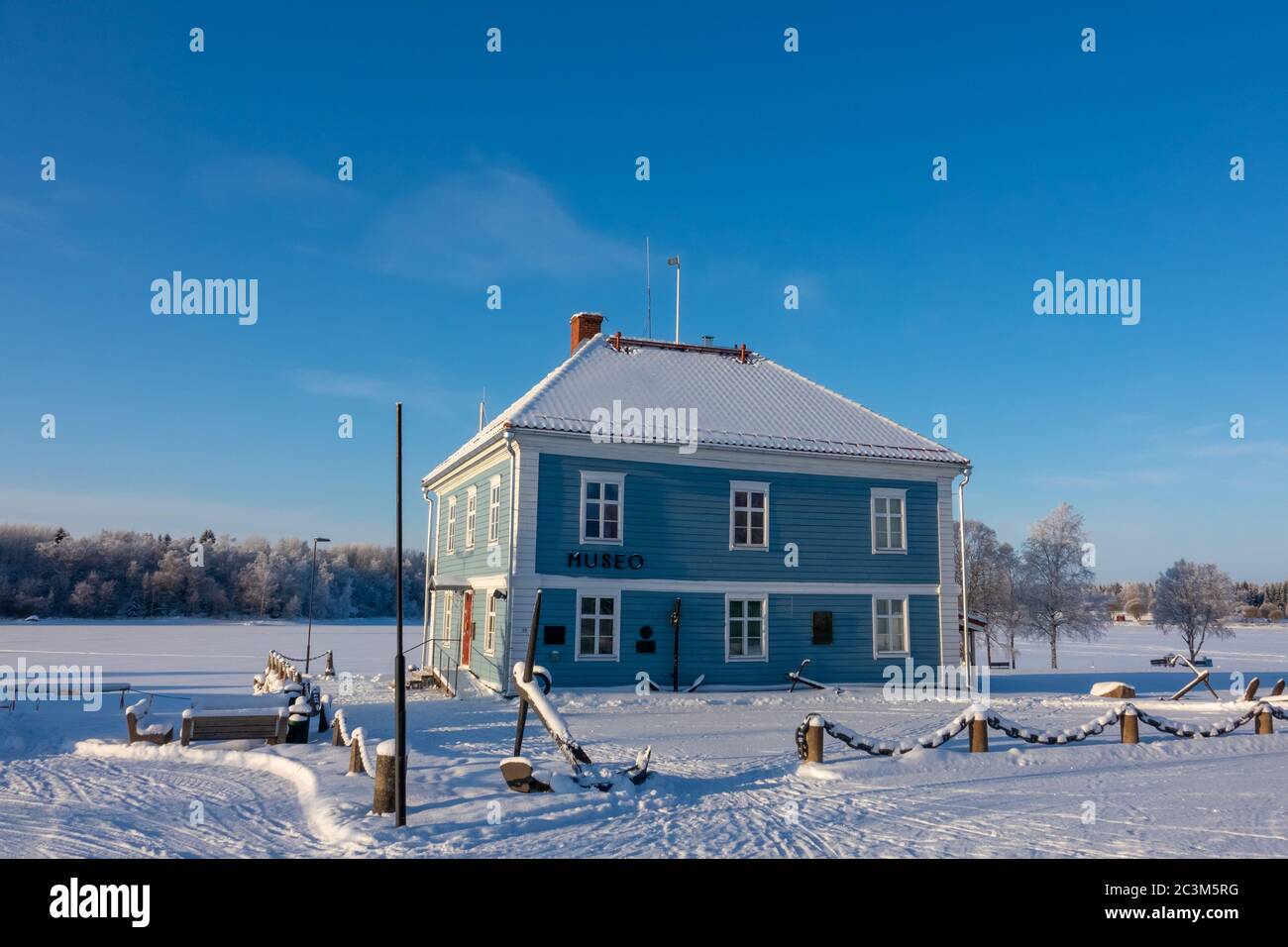 Seaside town of Raahe and its old buildings and museum Stock Photo - Alamy
