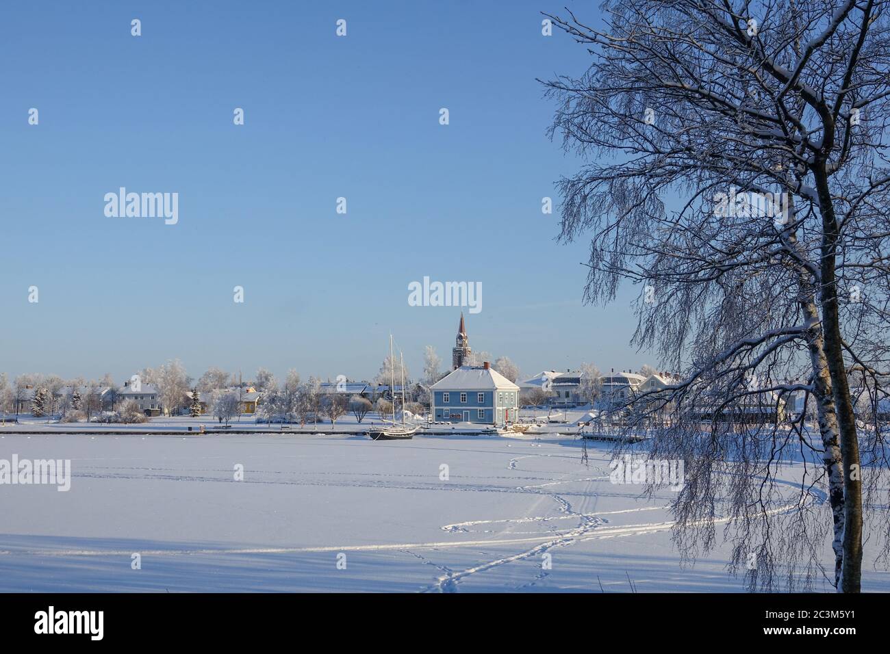 Seaside town of Raahe and its old buildings and museum Stock Photo - Alamy