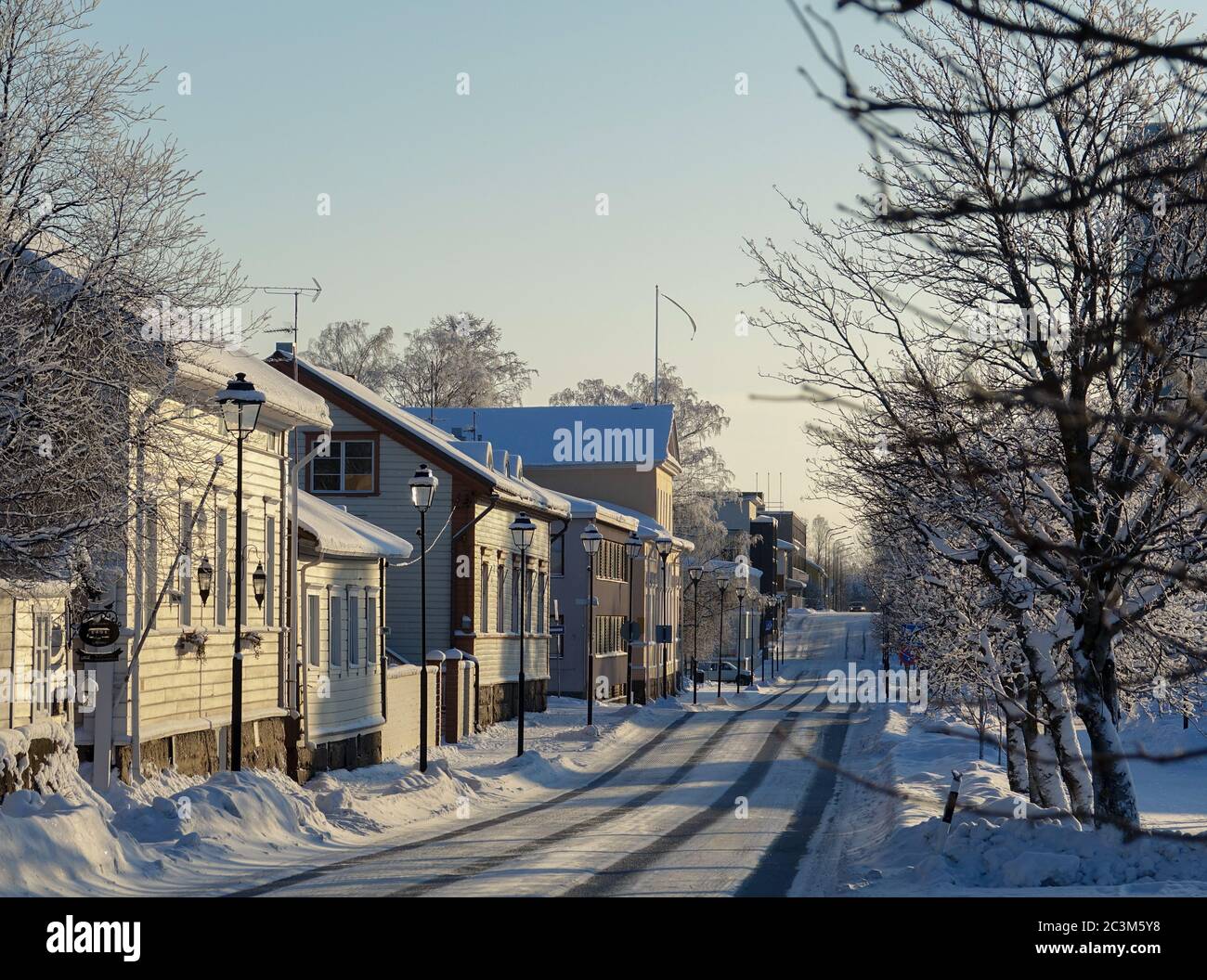 Views of seaside town Raahe in Finland Stock Photo - Alamy