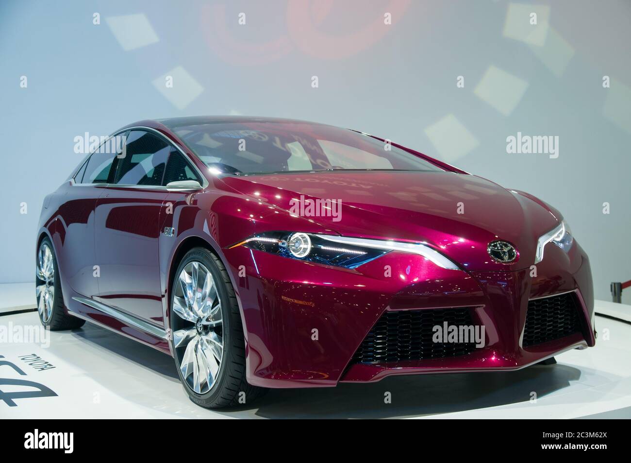 BANGKOK - MARCH 28: Toyota shows their NS4 plug-in hybrid concept car ...