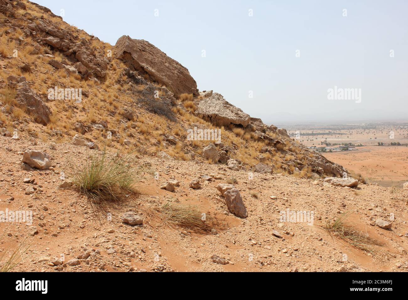 Fossil Rock is an iconic rock formation bearing marine fossils in arid ...