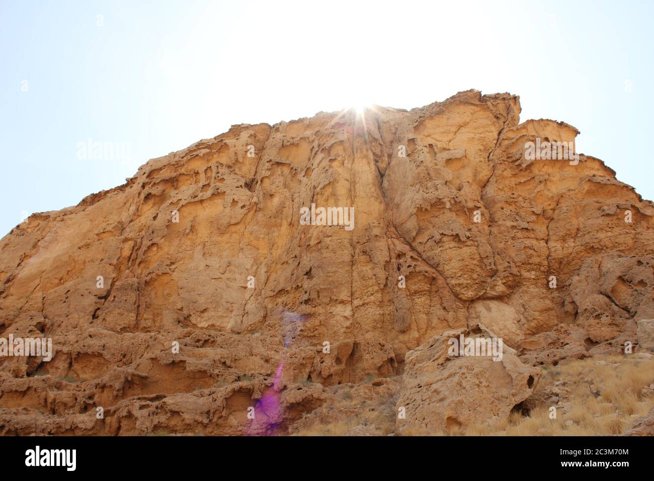 Fossil Rock is an iconic rock formation bearing marine fossils in arid ...