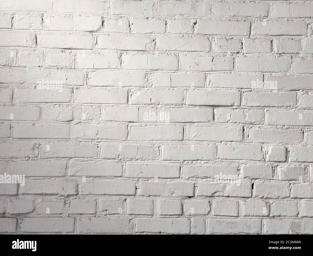 Wall from white bricks texture backdrop. Light color brick background ...