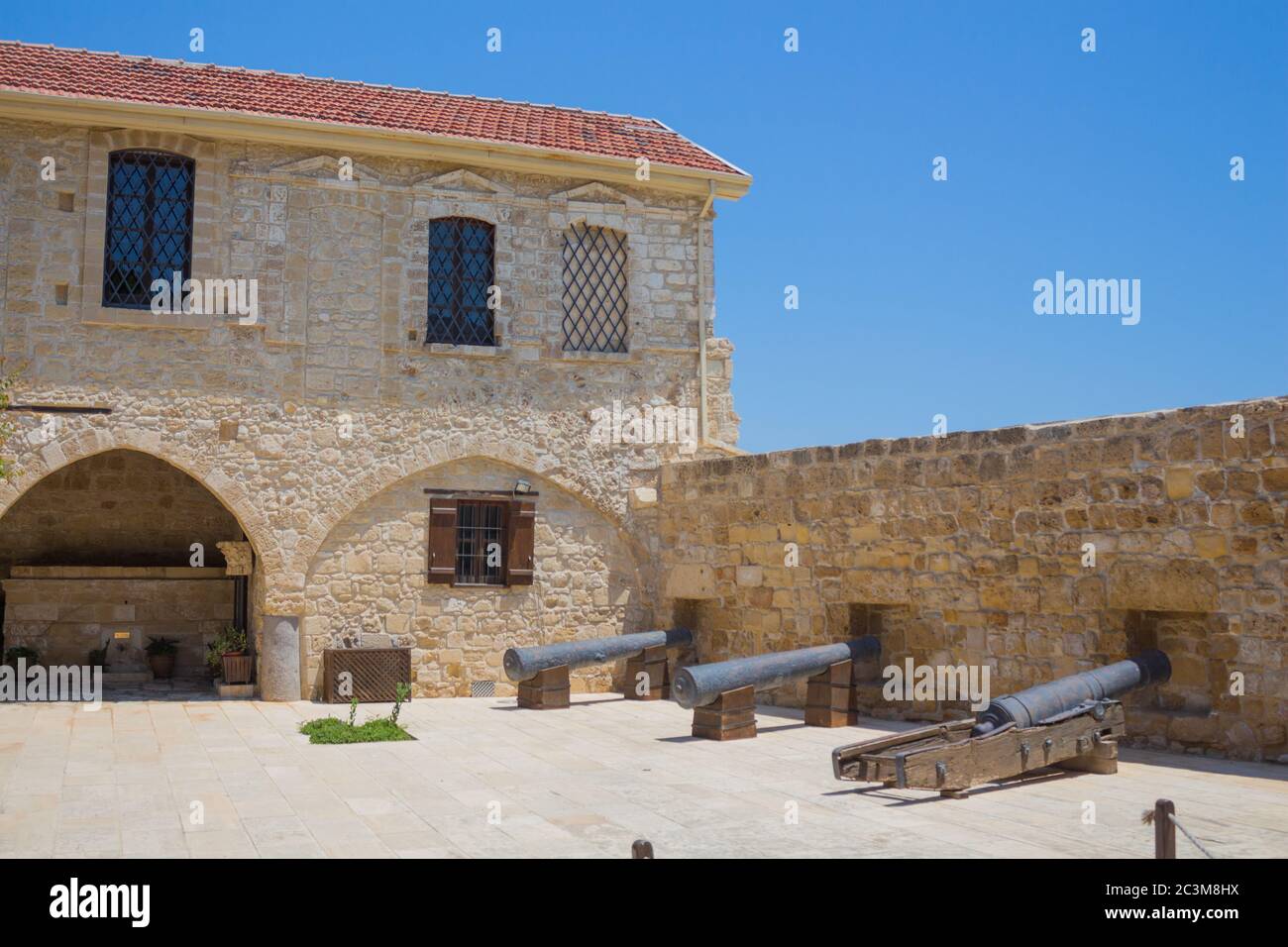 Medieval For of Larnaca, Cyprus Stock Photo - Alamy