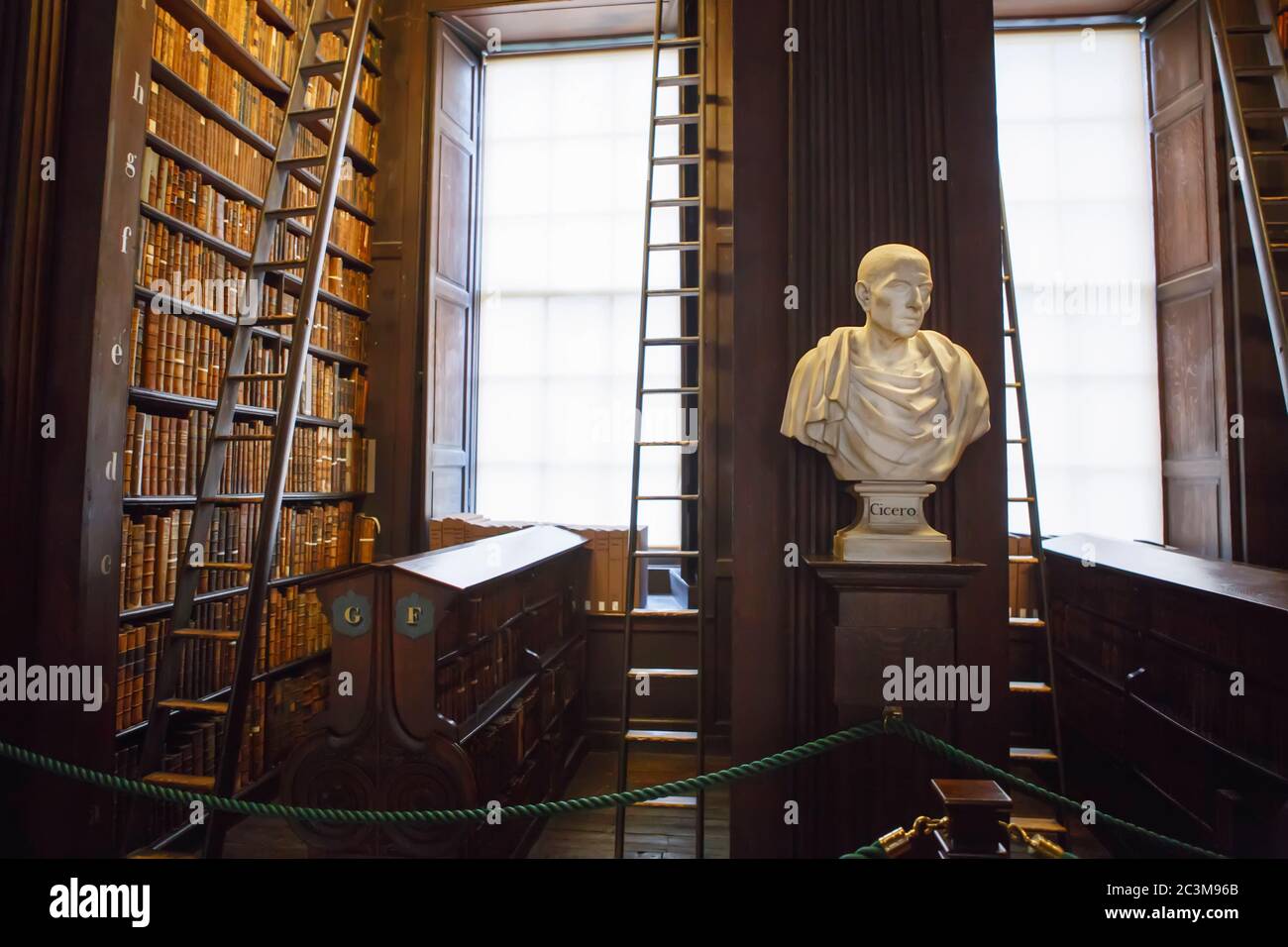 Dublin, Ireland - June 24, 2019: The Long Room interior Of The Old ...