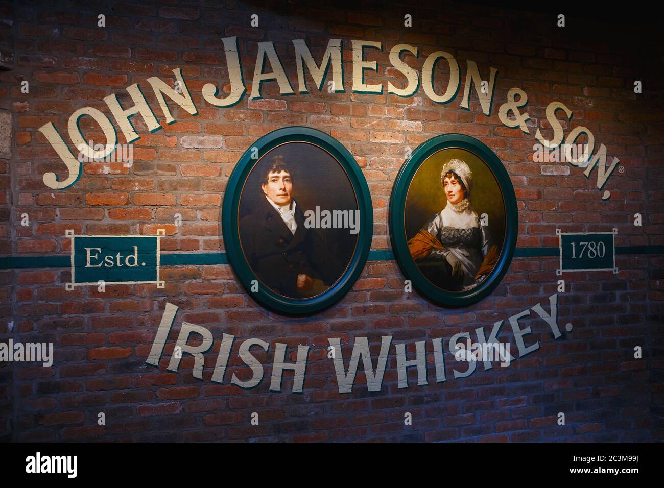 DUBLIN, IRELAND - june 26, 2019: Jameson distillery is one of the ...