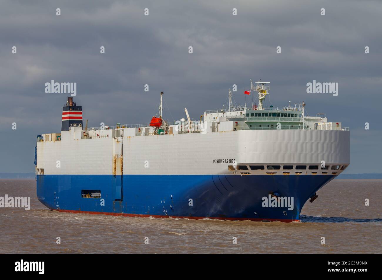 Positive Leader heading to Portbury docks Stock Photo - Alamy