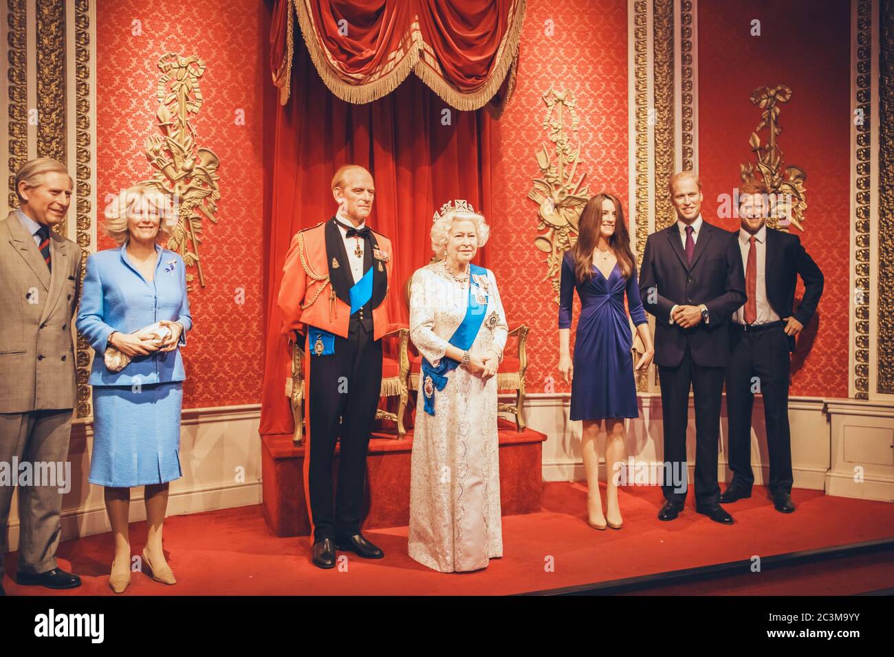 England london madame tussauds waxwork hi-res stock photography and ...