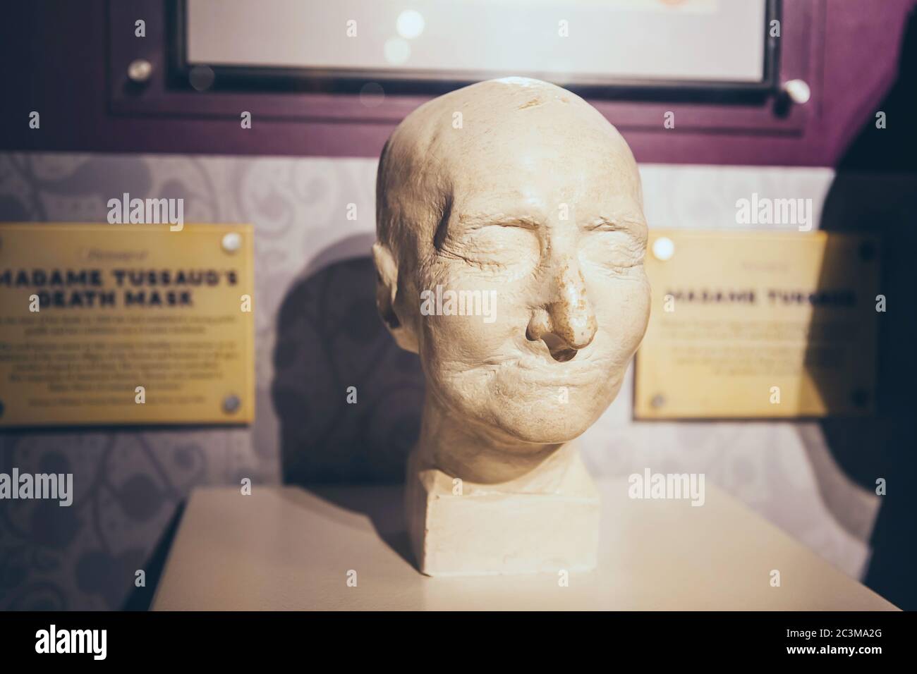 Tussauds Famous Death Masks