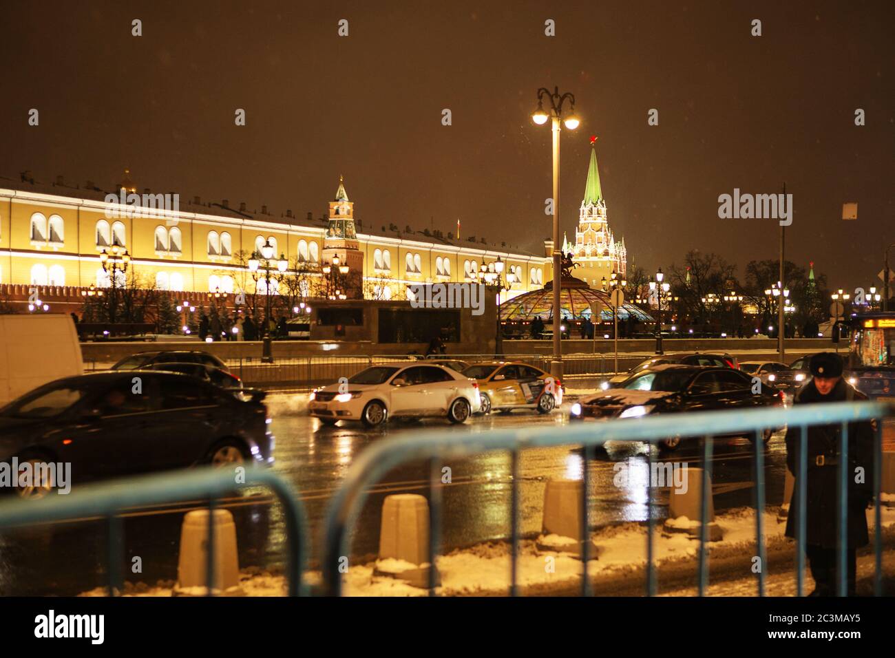Tverskaya street scene moscow russia hi-res stock photography and ...
