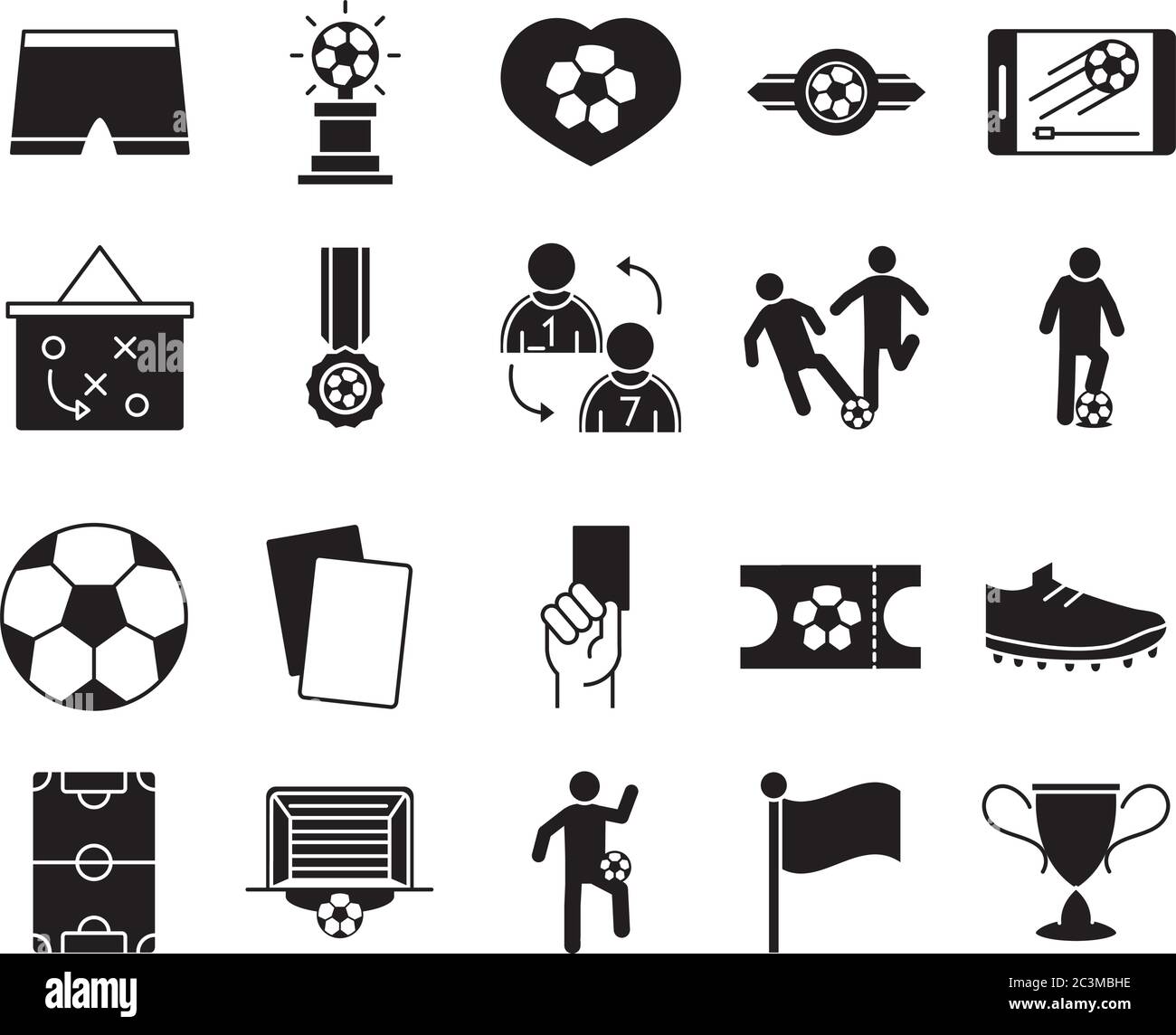 Trophy Soccer Silhouette