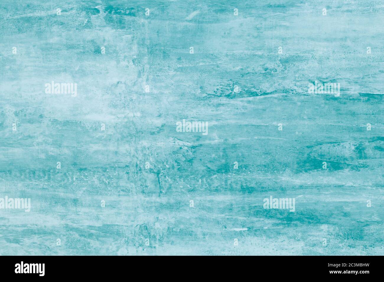 Turquoise texture, abstract green wallpaper, drawing pattern. Aqua ink ...