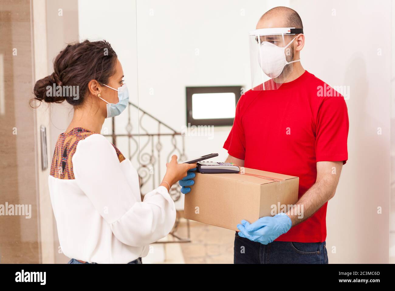 Taking package hi-res stock photography and images - Alamy