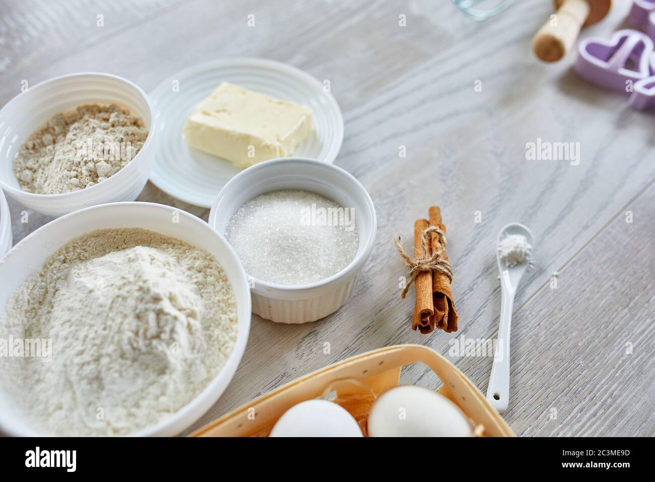 Homemade production of fresh healthy cookies from natural ingredients ...
