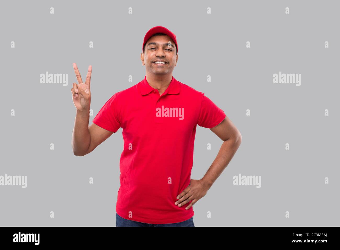 Portrait indian boy showing sign hi-res stock photography and images ...