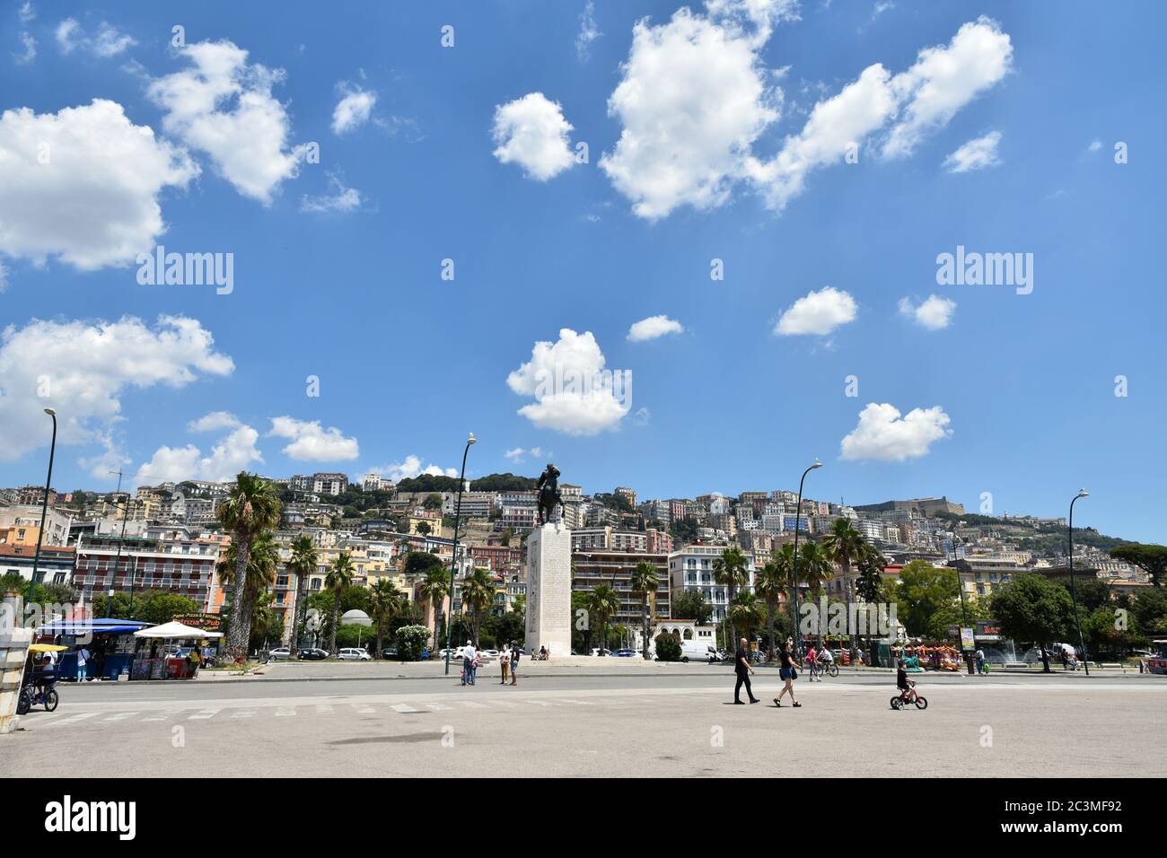 The old city of Naples Stock Photo - Alamy
