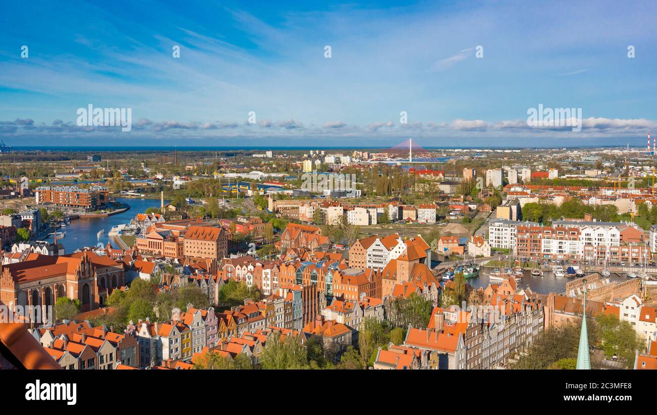 Old ship gdansk aerial hi-res stock photography and images - Alamy