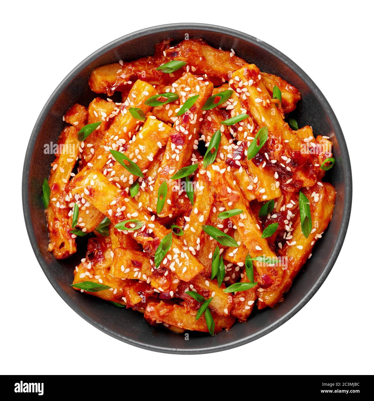 Honey chilli potato Cut Out Stock Images & Pictures - Alamy