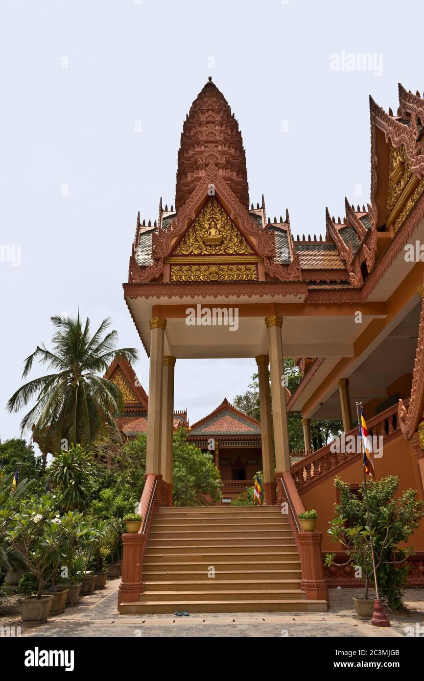 Wat Bo Temple, Siem Reap, Cambodia, Asia Stock Photo - Alamy
