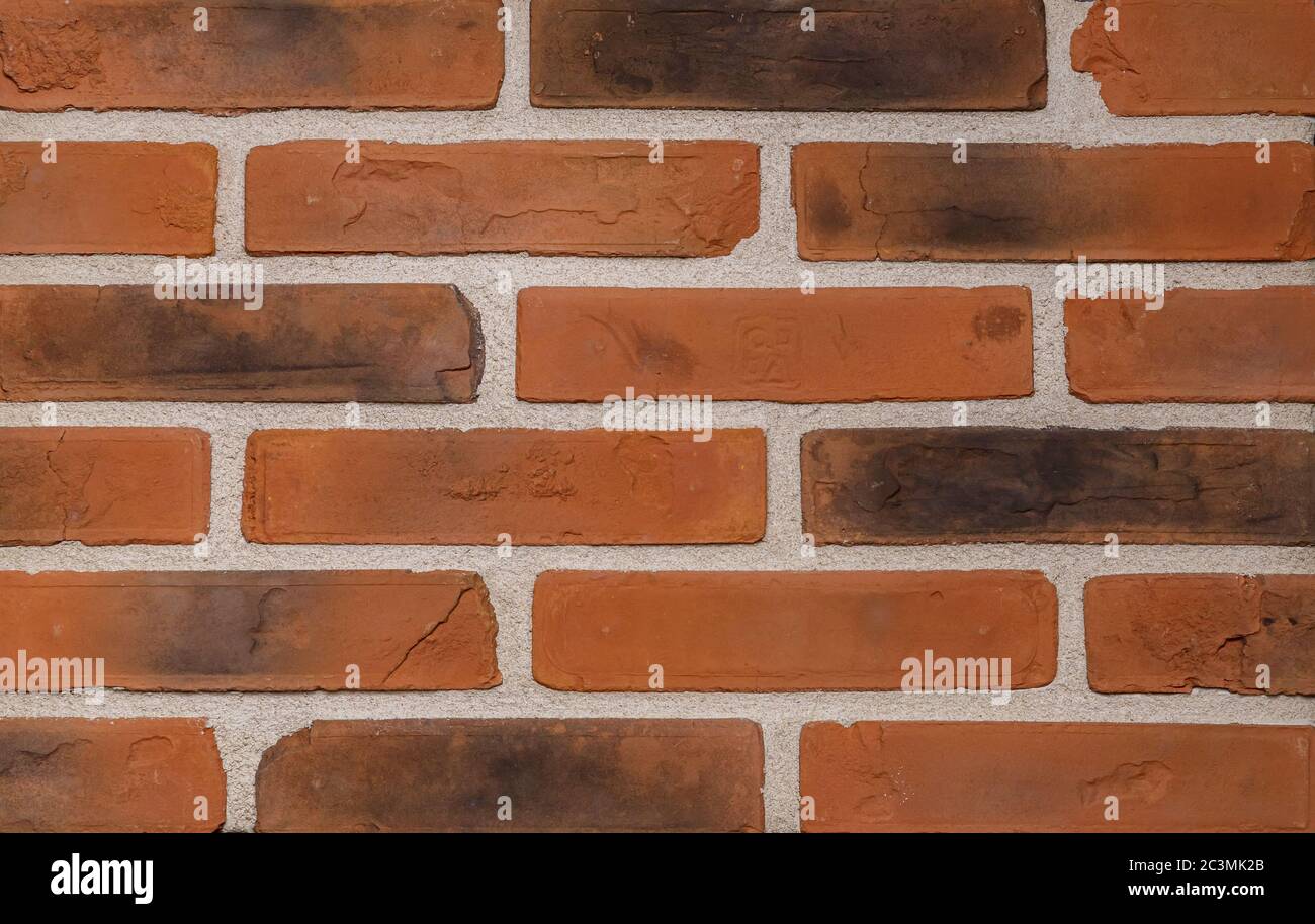 brick texture and wall tiles elevation background Stock Photo - Alamy