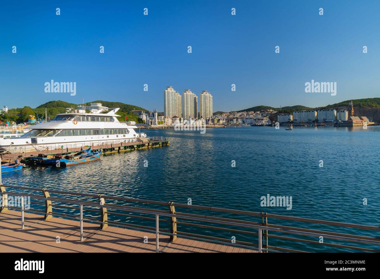 The scenery of Coastal Road in late Summer Stock Photo - Alamy