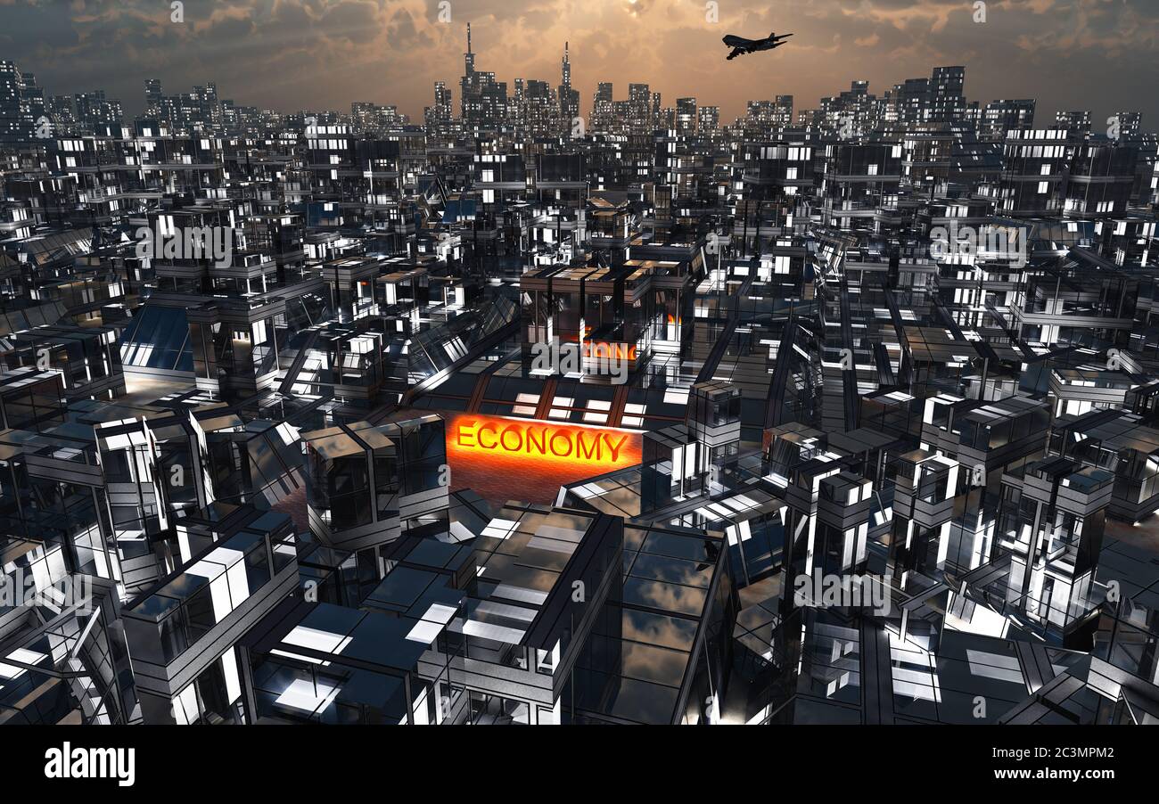 Cities with economic growth hi-res stock photography and images - Alamy