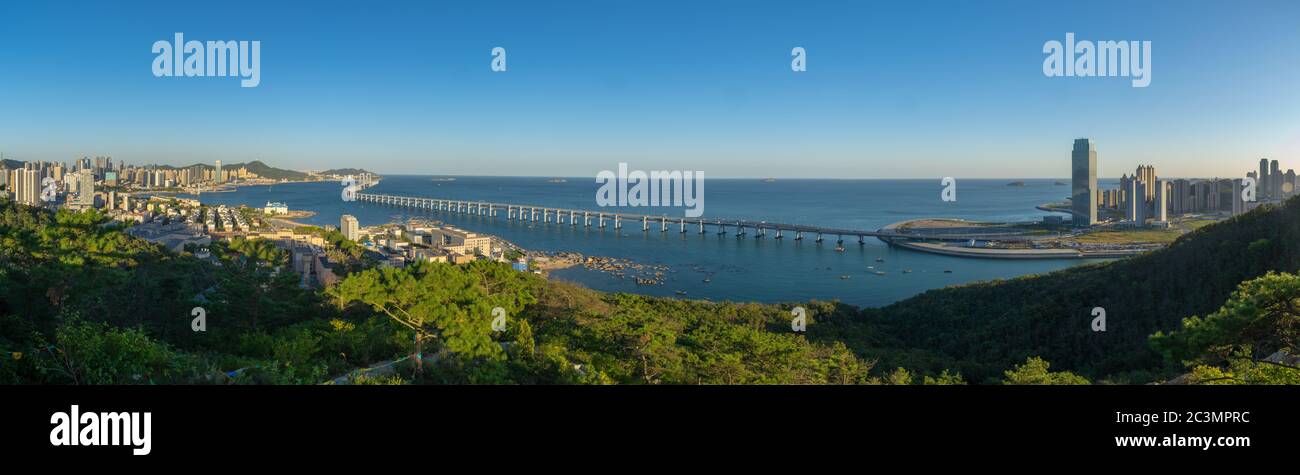Dalian xinghai bay bridge hi-res stock photography and images - Alamy