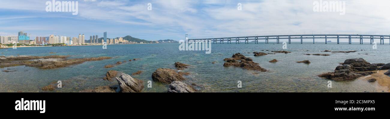 Dalian xinghai bay bridge hi-res stock photography and images - Alamy