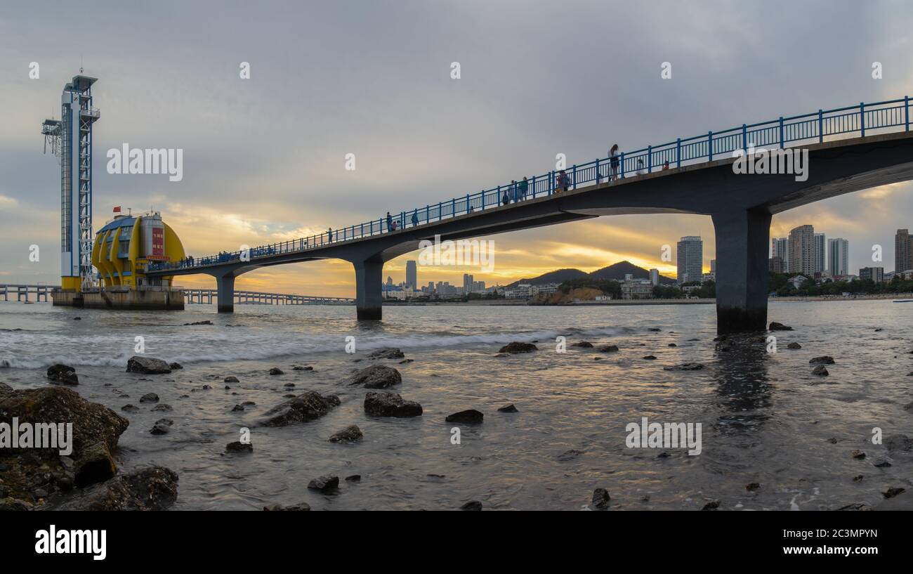 Dalian xinghai bay bridge hi-res stock photography and images - Alamy