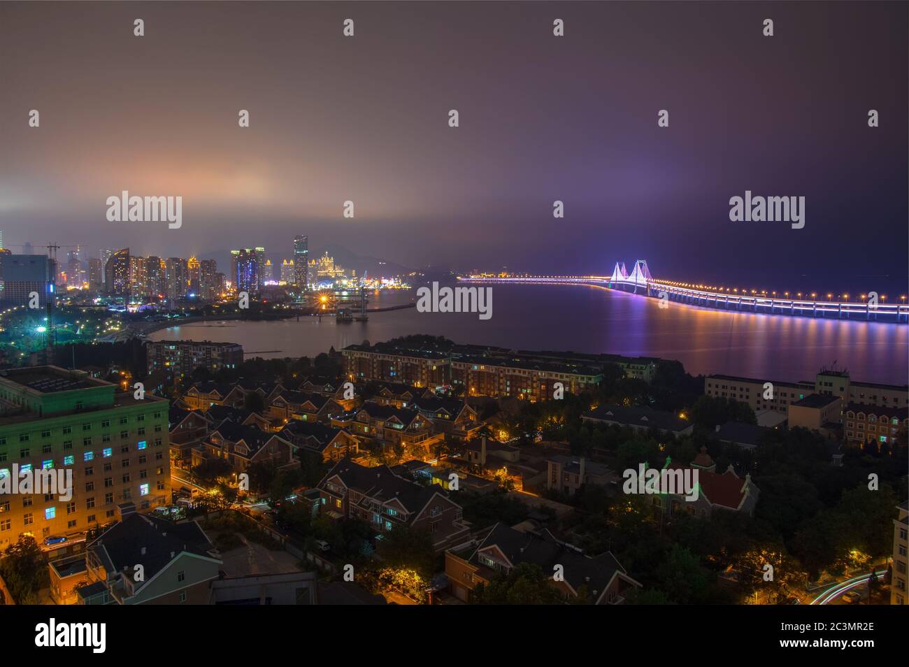 Dalian china bridge hi-res stock photography and images - Alamy