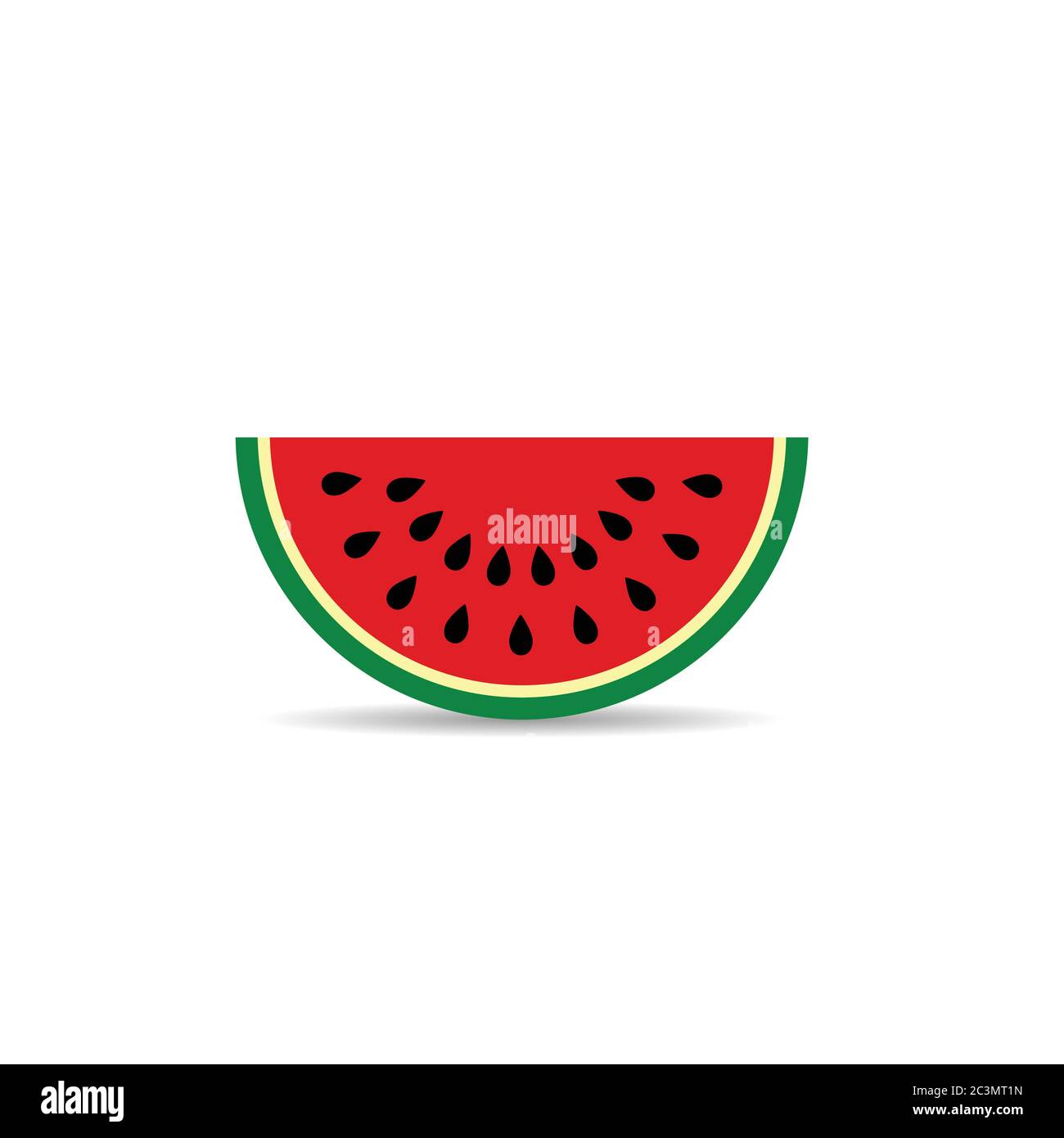 watermelon slice illustration in colorful Stock Vector Image & Art - Alamy
