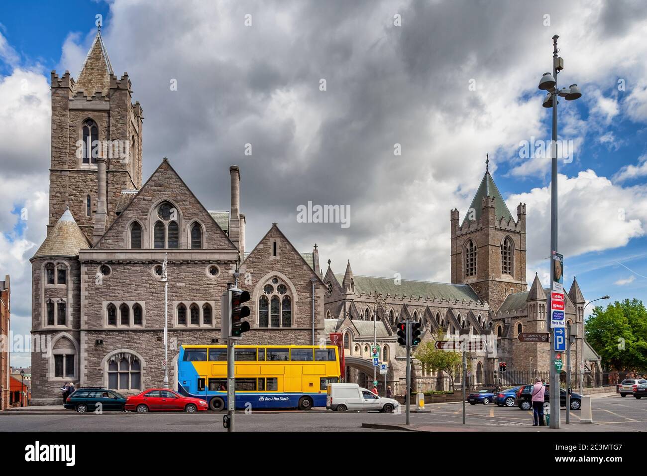 St Michael's Church (Synod Hall) of the Christ Church Cathedral in city ...