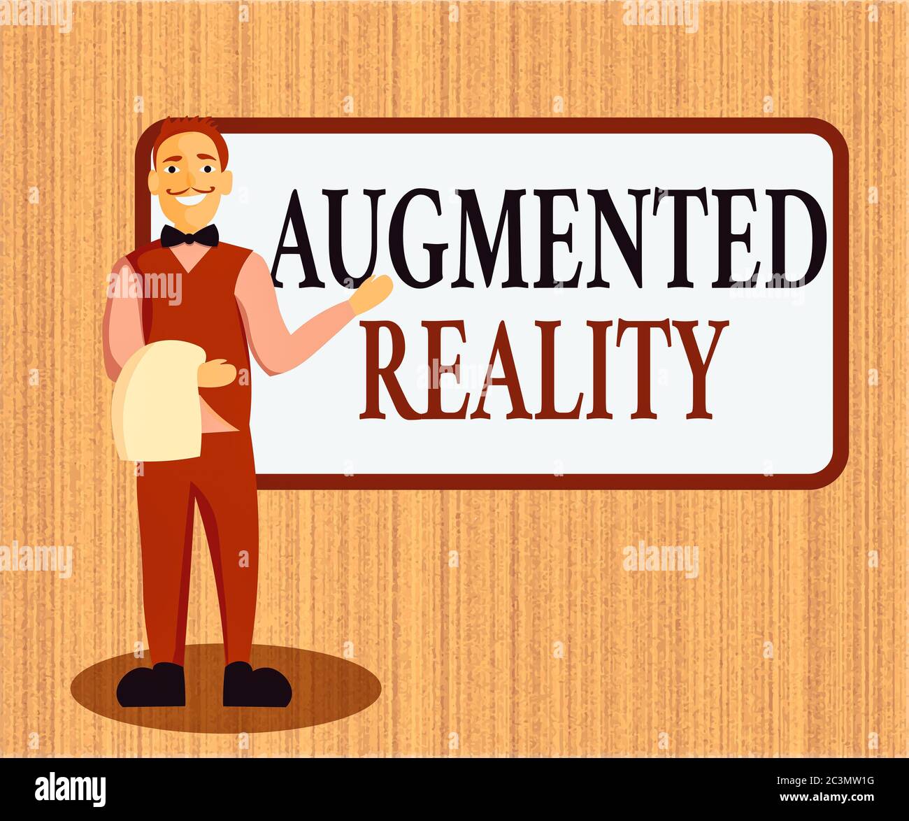 Word writing text Augmented Reality. Business photo showcasing ...