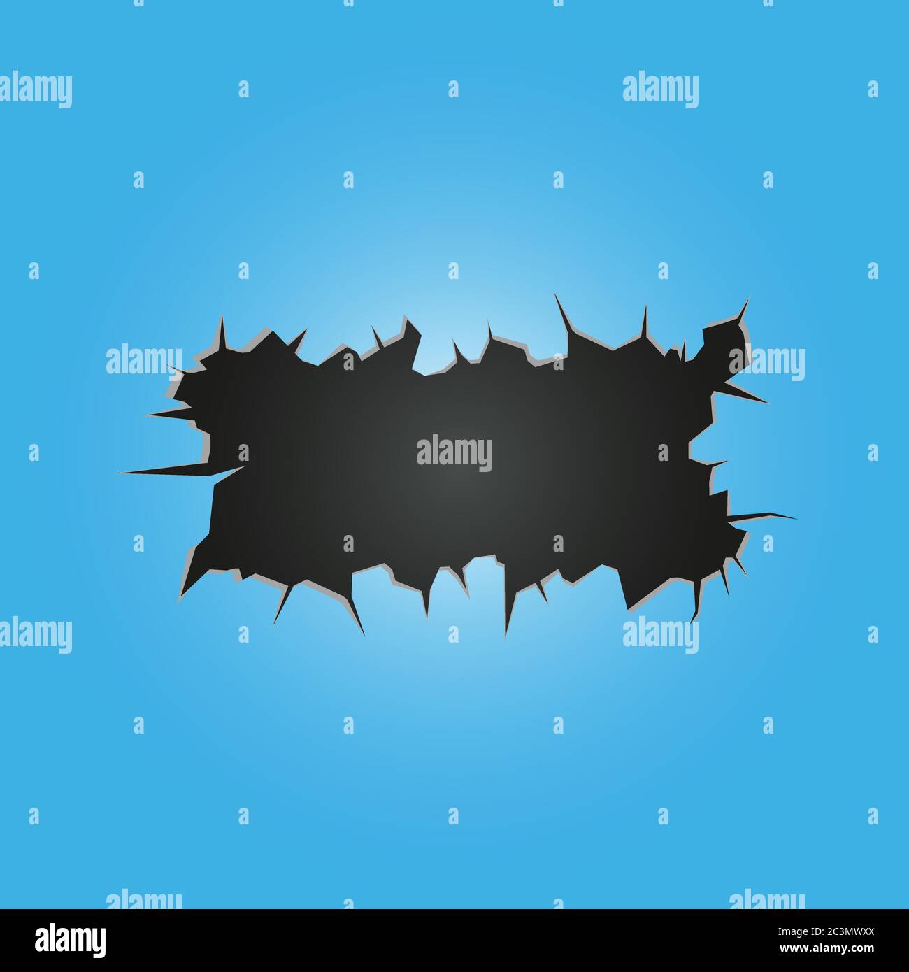 Cracked mirror background vector Stock Vector Images - Alamy