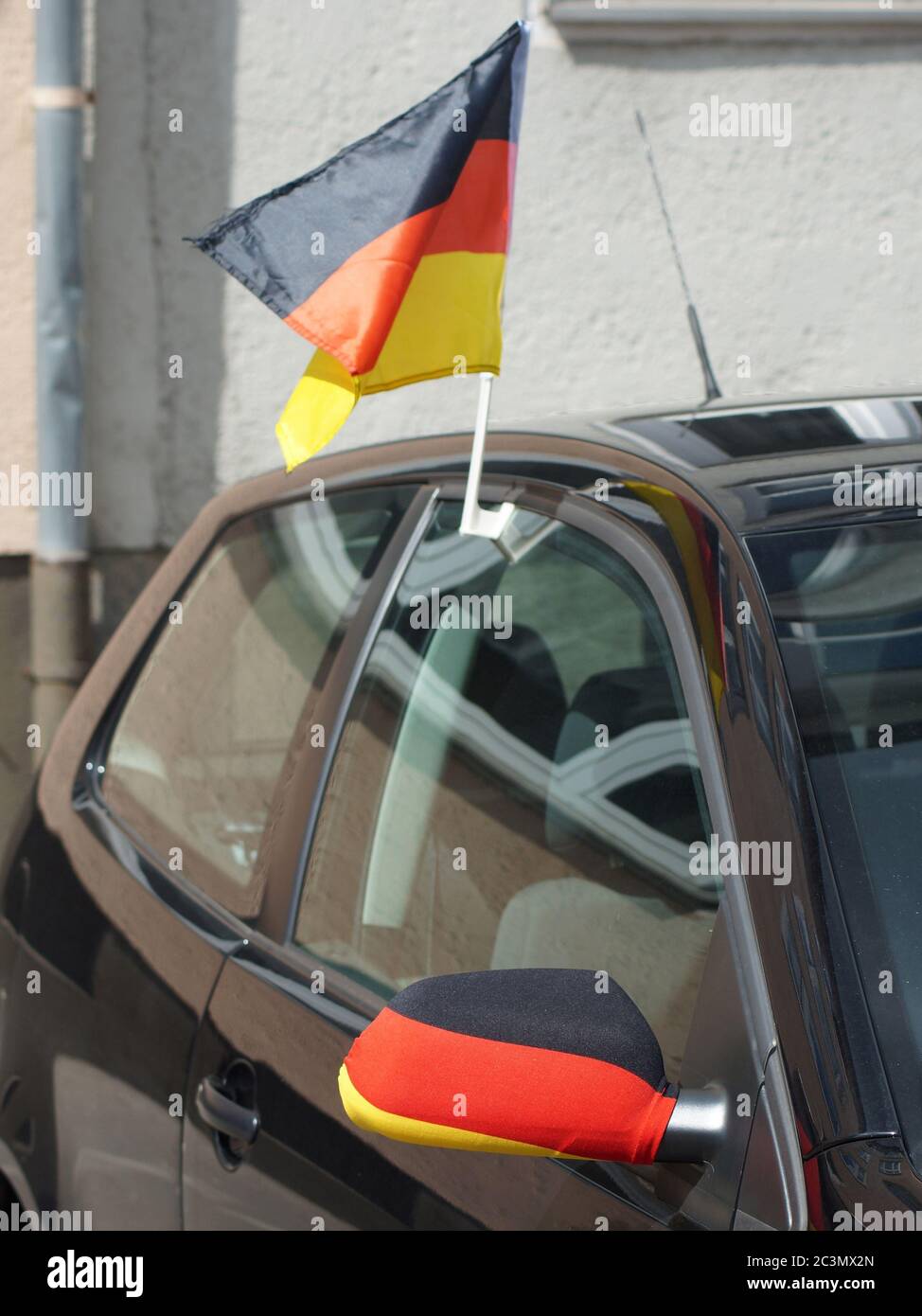 German flag car hi-res stock photography and images - Alamy