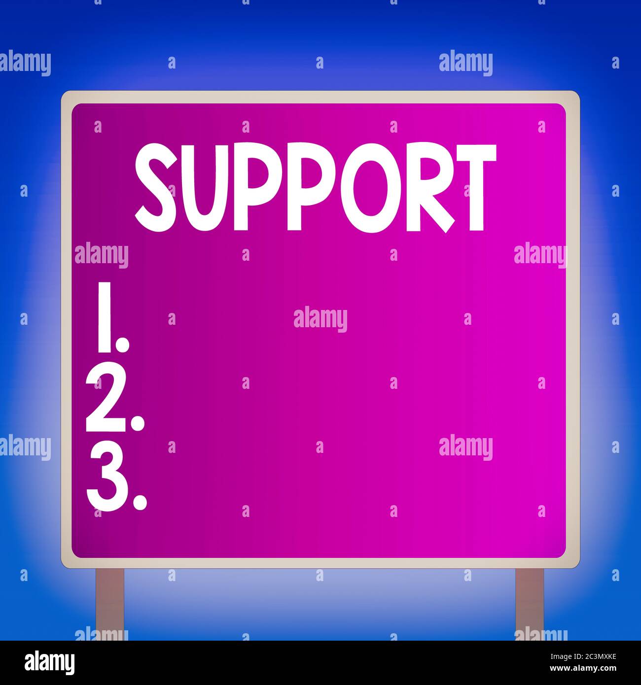 Conceptual hand writing showing Support. Concept meaning maintain ...