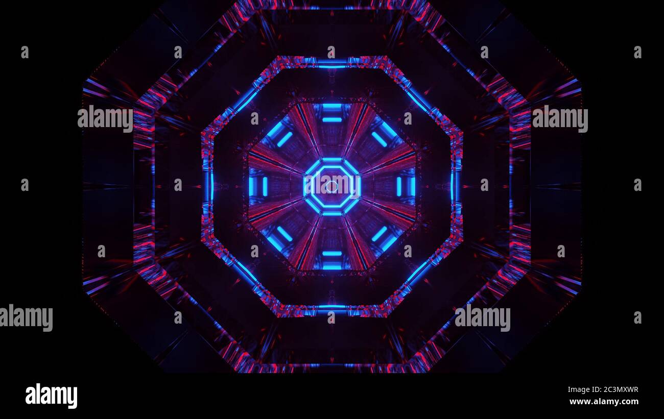 3D rendering of an illustration with geometric shapes Stock Photo - Alamy