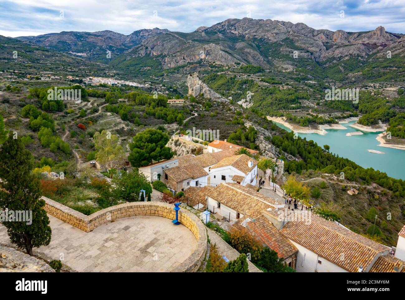 Castell de Guadalest is an old castle in Spain with beautiful views ...