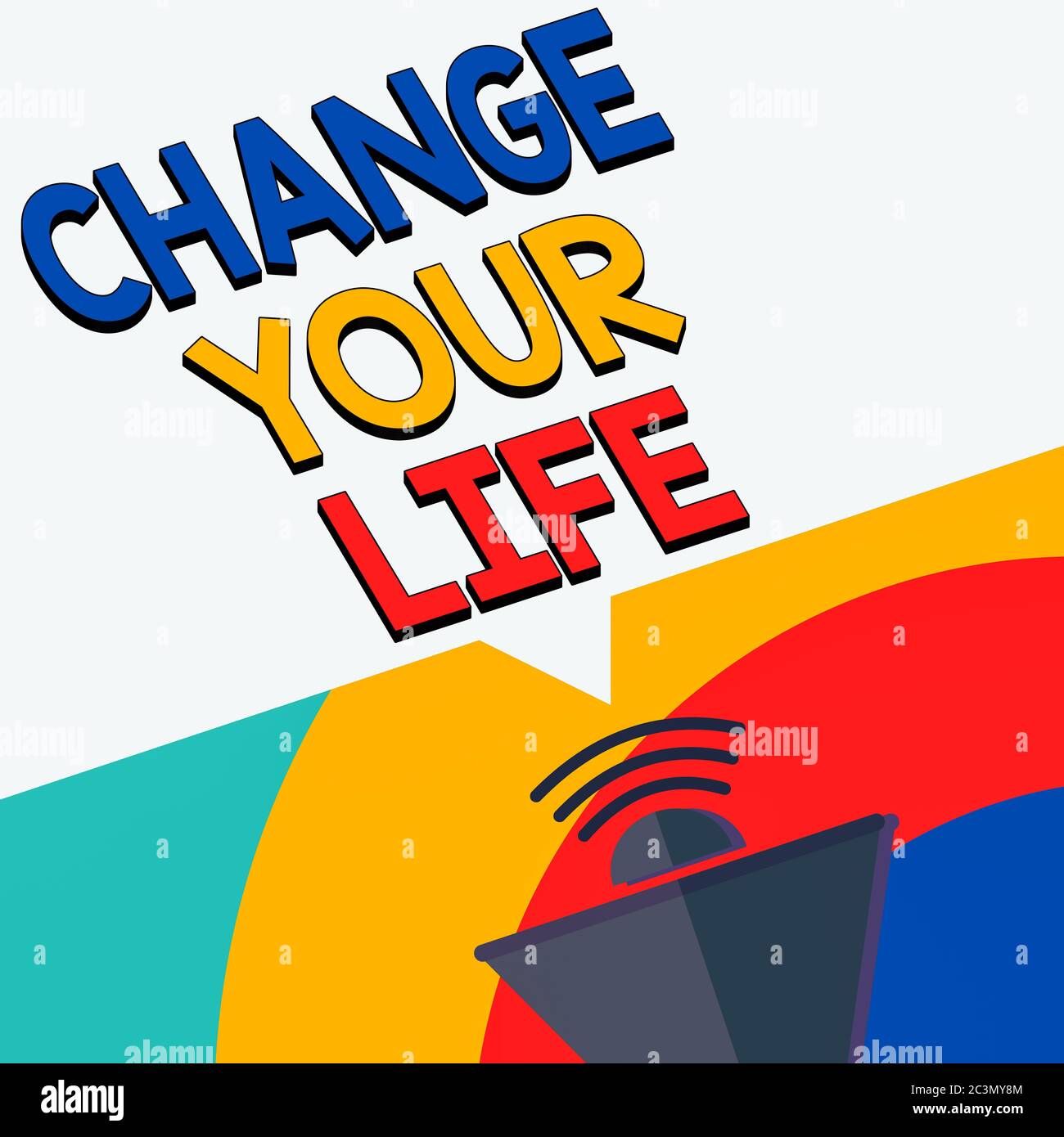 Text sign showing Change Your Life. Business photo showcasing ...