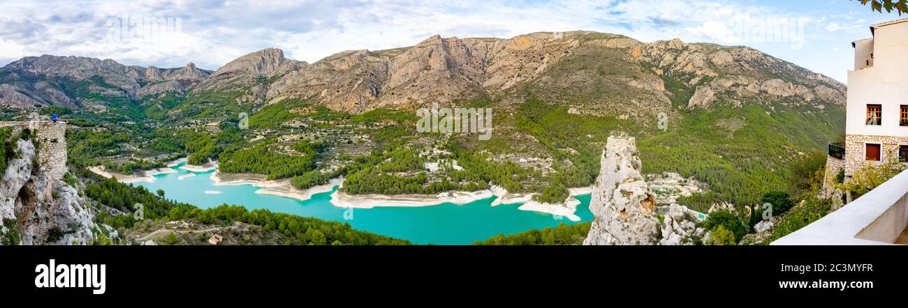 Castell de Guadalest is an old castle in Spain with beautiful views ...